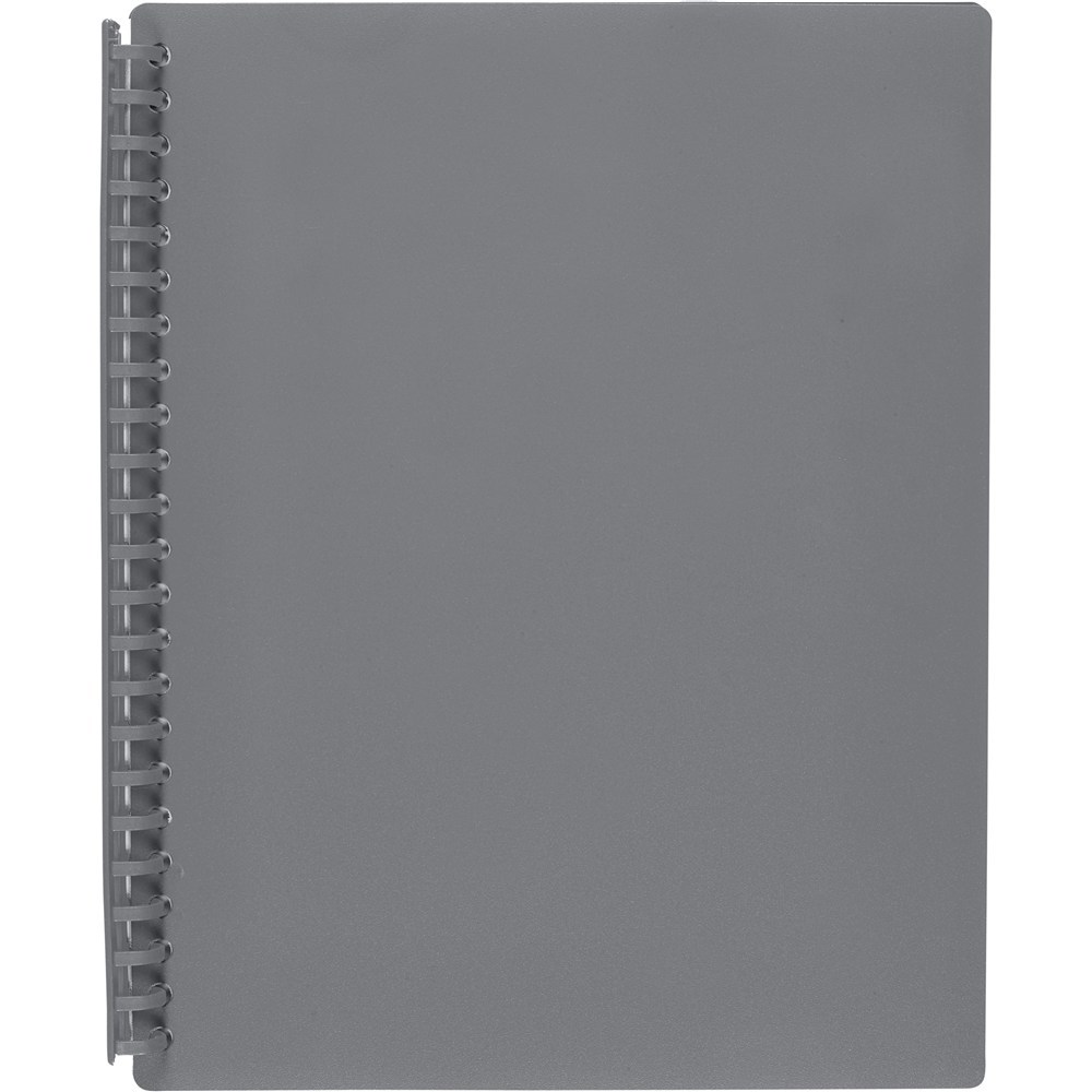 Binders & Folders - Marbig Display Book A4 Refillable 20 Pocket Grey ...